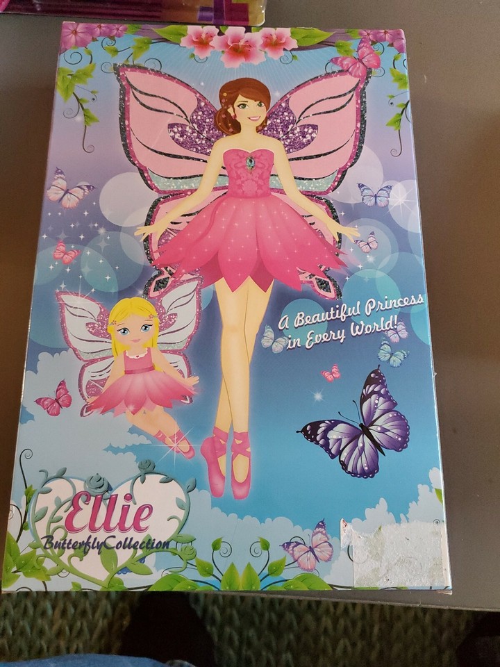 Doll Toys Hunson New Ellie Girl Doll butterfly collection 11 inches | eBay