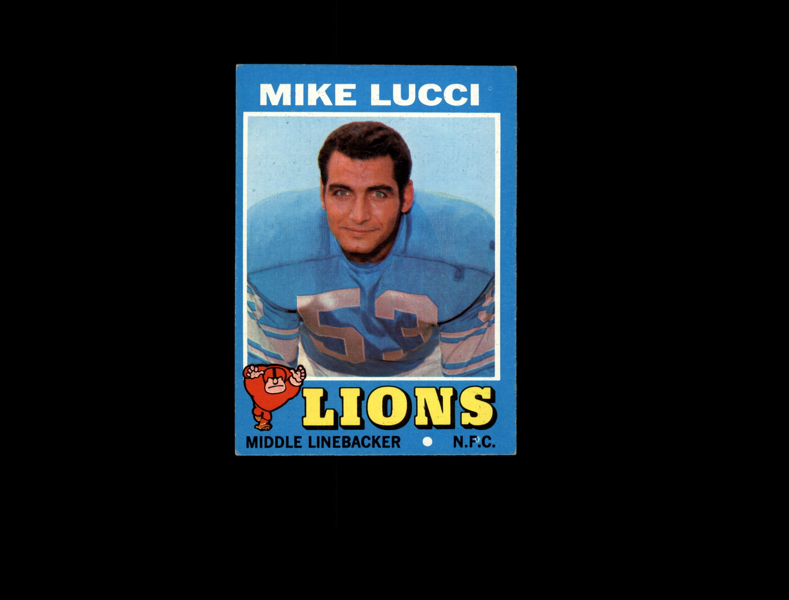 1971 Topps 105 Mike Lucci EX #D1,145631 | eBay