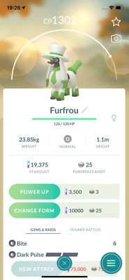 Pokemon - Furfrou Dandy Trim !! Same Day Shippment or Next Day ...