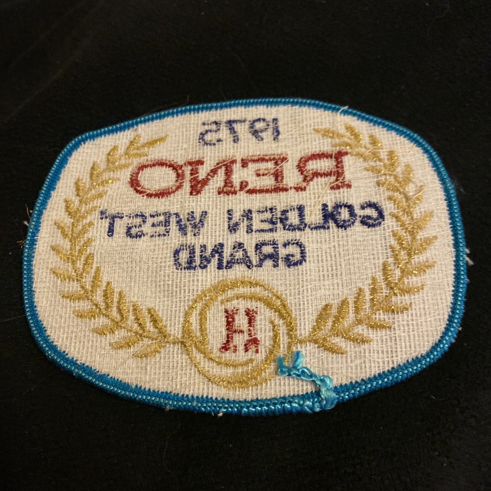VTG Harold’s 1975 RENO GOLDEN WEST GRAND Sew On Trapshooting Patch | eBay