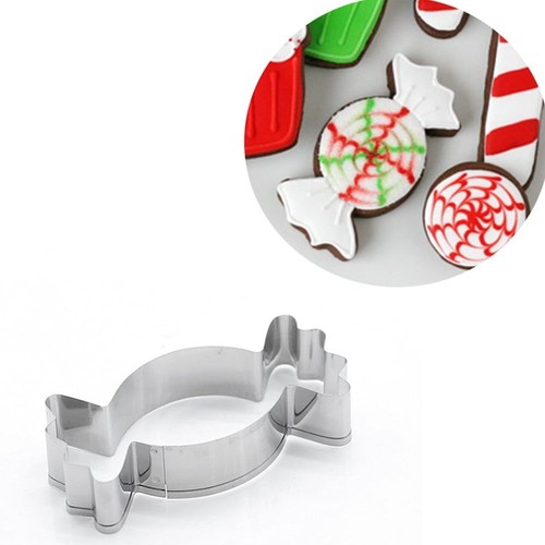 2Pcs Stainless Steel Biscuit Cutters for Baking Silver Cookie Dough ...
