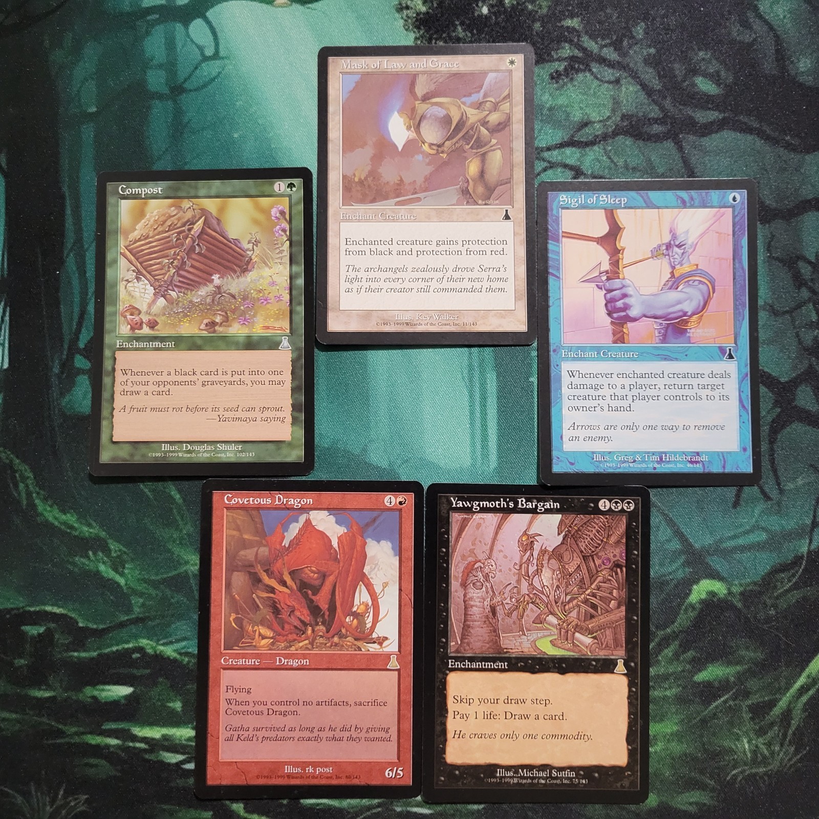 MTG Urza's Destiny A-Z List of Rares and Staples Lightly Played | eBay