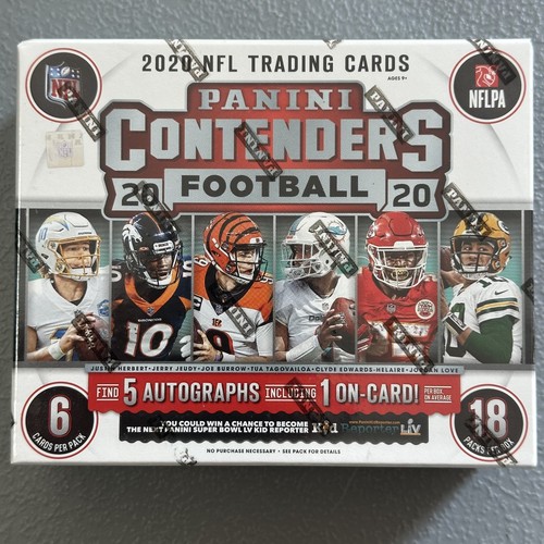 2020 Panini Contenders Football 1st Off The Line FOTL Factory Sealed ...