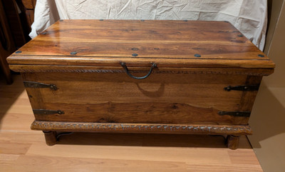Storage Chest / Trunk , Coffee table Solid Wood Sheesham, Indian ...