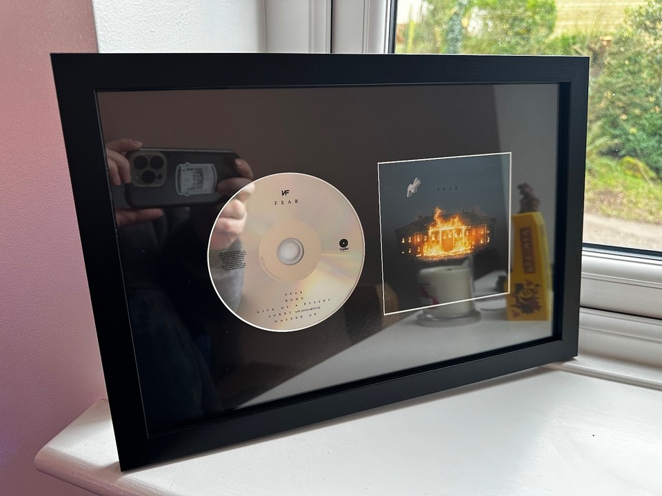 NF FEAR SIGNED CD (SOLD OUT🔥) - Professionally Framed | eBay UK