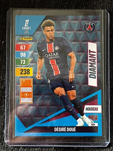 CARD PANINI ADRENALYN LIGUE 1 2024/25 DIAMANT DESIRE DOUE PARIS UPDATE ...