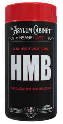 Insane Labz - HMB - Lean Muscle Mass Gains - Pure Calcium HMB - 120 ...