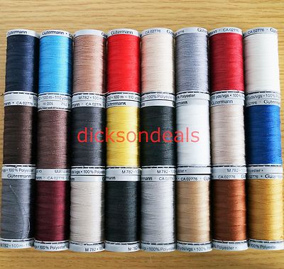 Gutermann Extra Strong Upholstery Sewing Thread M782, 100m Reels 100% Polyester | eBay UK