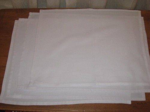 4 DELTA AIRLINES WHITE CLOTH PLACEMAT / TABLECLOTH | eBay