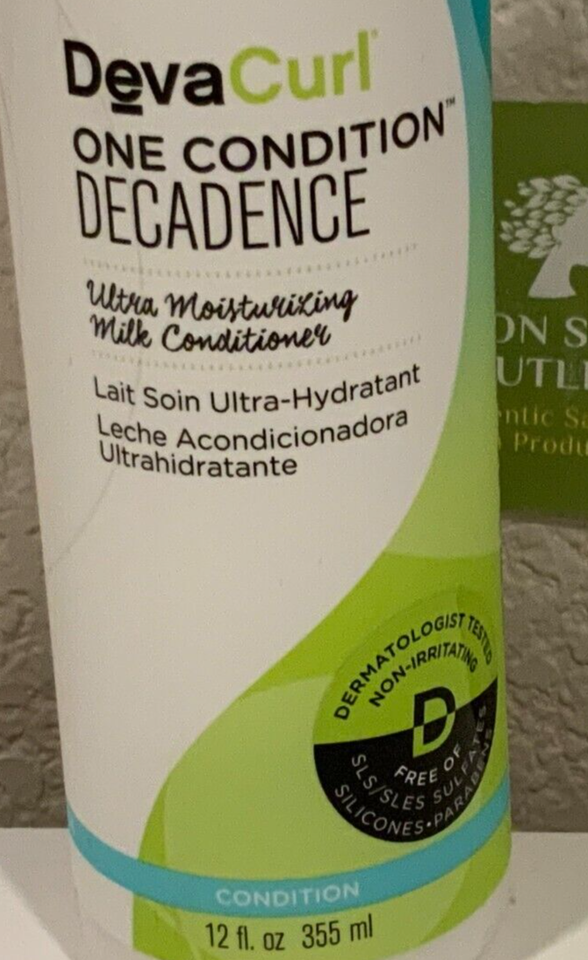 DEVACURL One Condition Decadence Ultra Moisturizing Milk Conditioner 12 ...