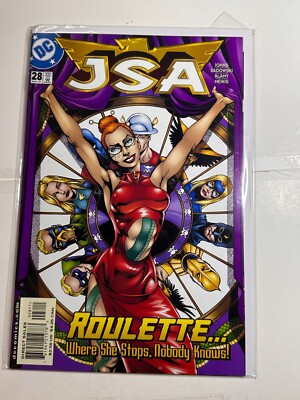 JSA 28 DC Comics 2001 Roulette | Combined Shipping B&B | eBay