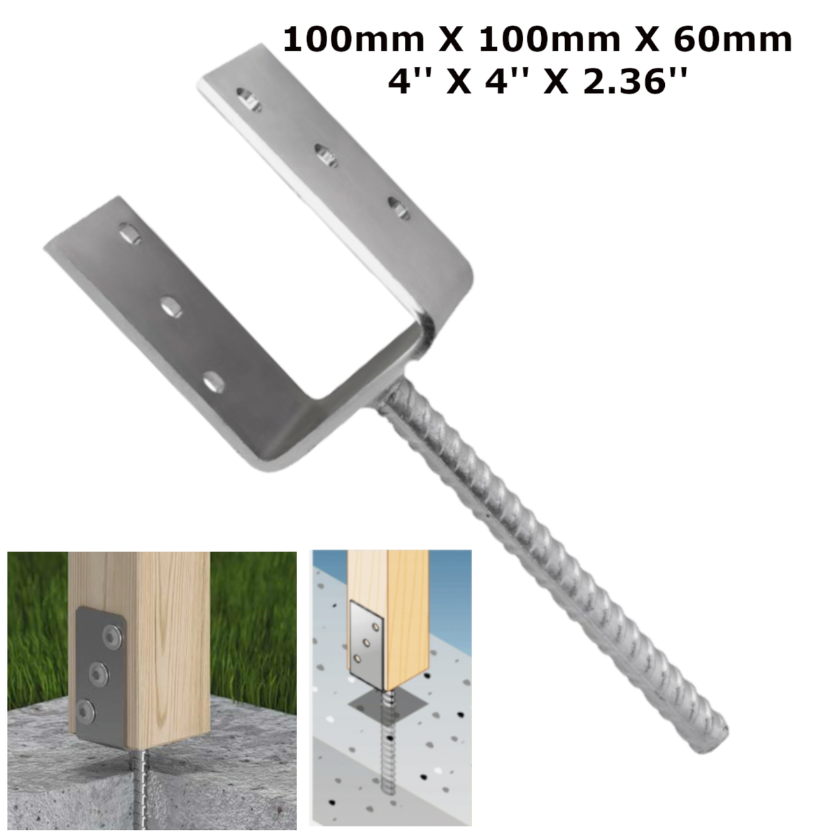 Concrete Post Fasteners