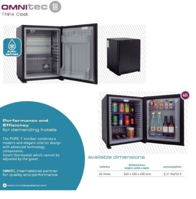 Mini Frigo Bar de 40 Lt. - Marca: OMNITEC - Como Novo | eBay