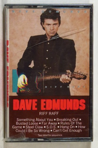 DAVE EDMUNDS - Riff Raff 1984 1st US cassette SEALED | eBay