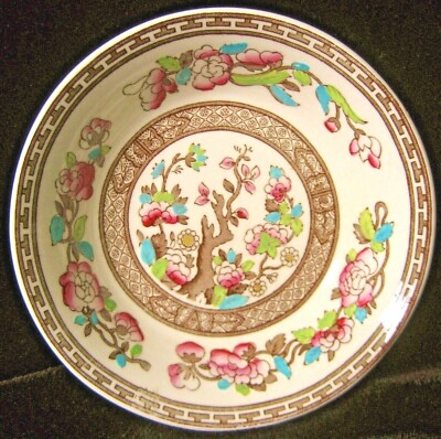 BRIDGWOOD "Ye Olde Indian Tree" China Pattern 5800 5”/12.7 cm Sauce ...