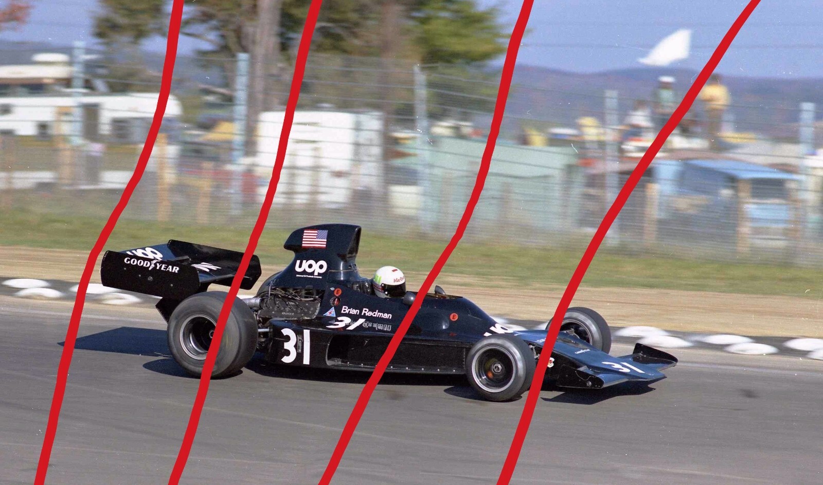 1973 Formula One USGP Watkins Glen Brian Redman UOP Shadow-Ford | eBay