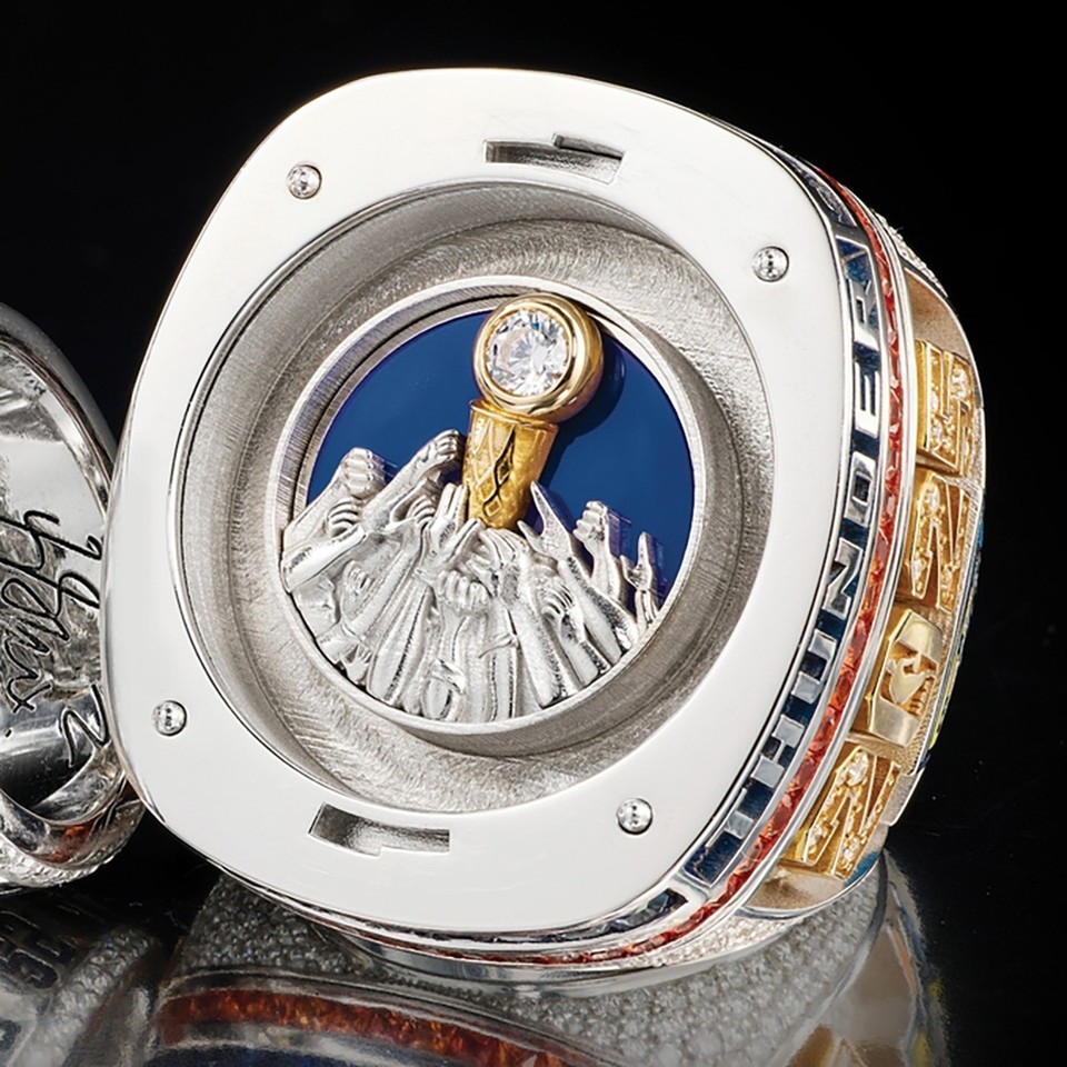 2025 Oklahoma city ring OKC Thunder Alexander Customize name and number ...