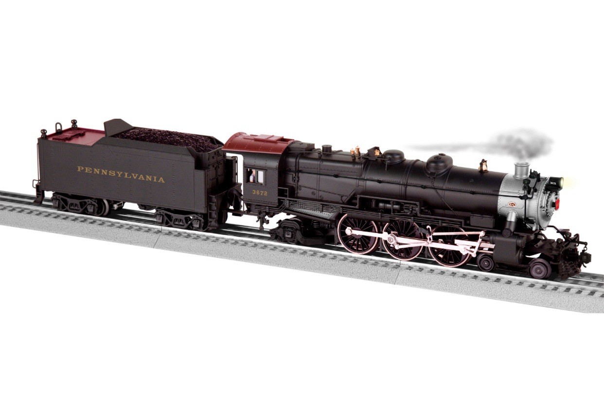 LIONEL LEGACY PENNSYLVANIA K4 ENGINE W/ WHISTLE STEAM 6-11328! O SCALE ...