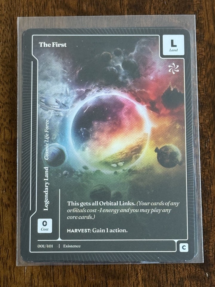 Wonders of The First, 2 Decks, you choose orbitals, The First ...