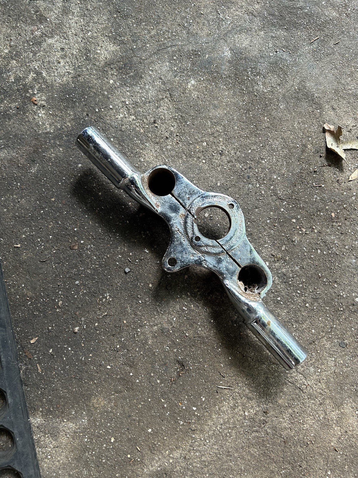 Panhead Knucklehead Springer Top Clamp Off Set Flanders Vintage Chopper ...