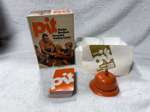 VINTAGE 1973 PIT GAME PARKER BROTHERS PIT CARD GAME FRENZIED TRADING ...