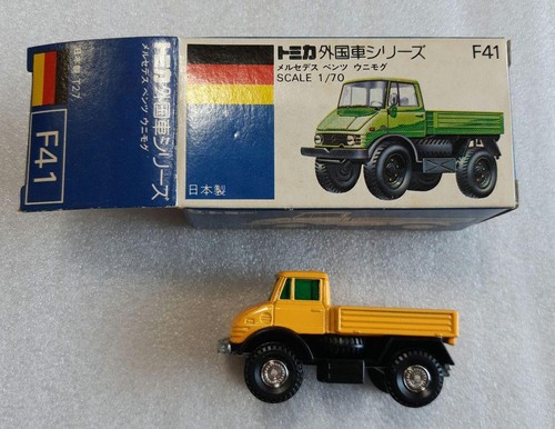 Tomica Mercedes-Benz Unimog F41 Foreign Car Series 1/70 Scale Used | eBay