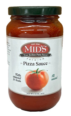 Mid's Kettle Simmered All Natural Pizza Sauce 14 oz Mids | eBay