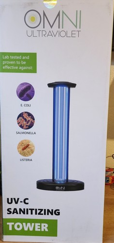 Omni Ultraviolet UV-C Sanitizing Tower | eBay