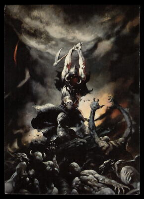 Frank Frazetta Fantasy Art Exotic Sexy Pin Up Card 75 Death Dealer 2 ...