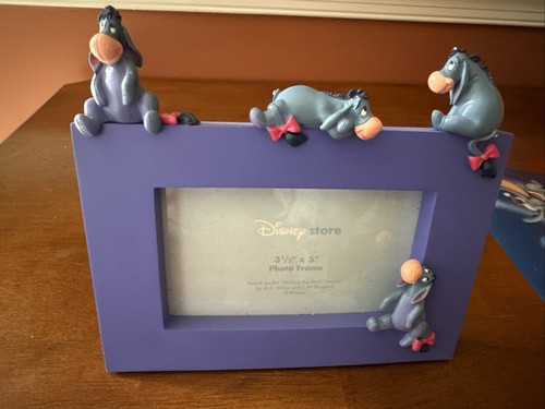 OLD Disney Winnie the Pooh Friend Eeyore Topper Frame 3.5 x 5 Photo ...