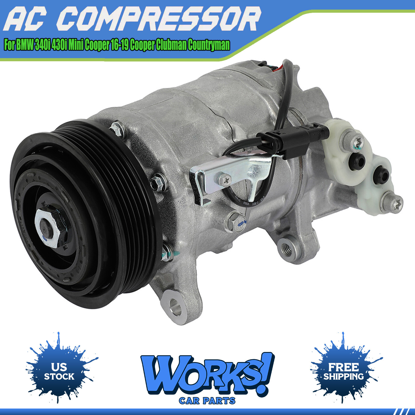 For BMW 340i 430i Mini Cooper 2016-2019 Cooper Clubman Countryman A/C ...