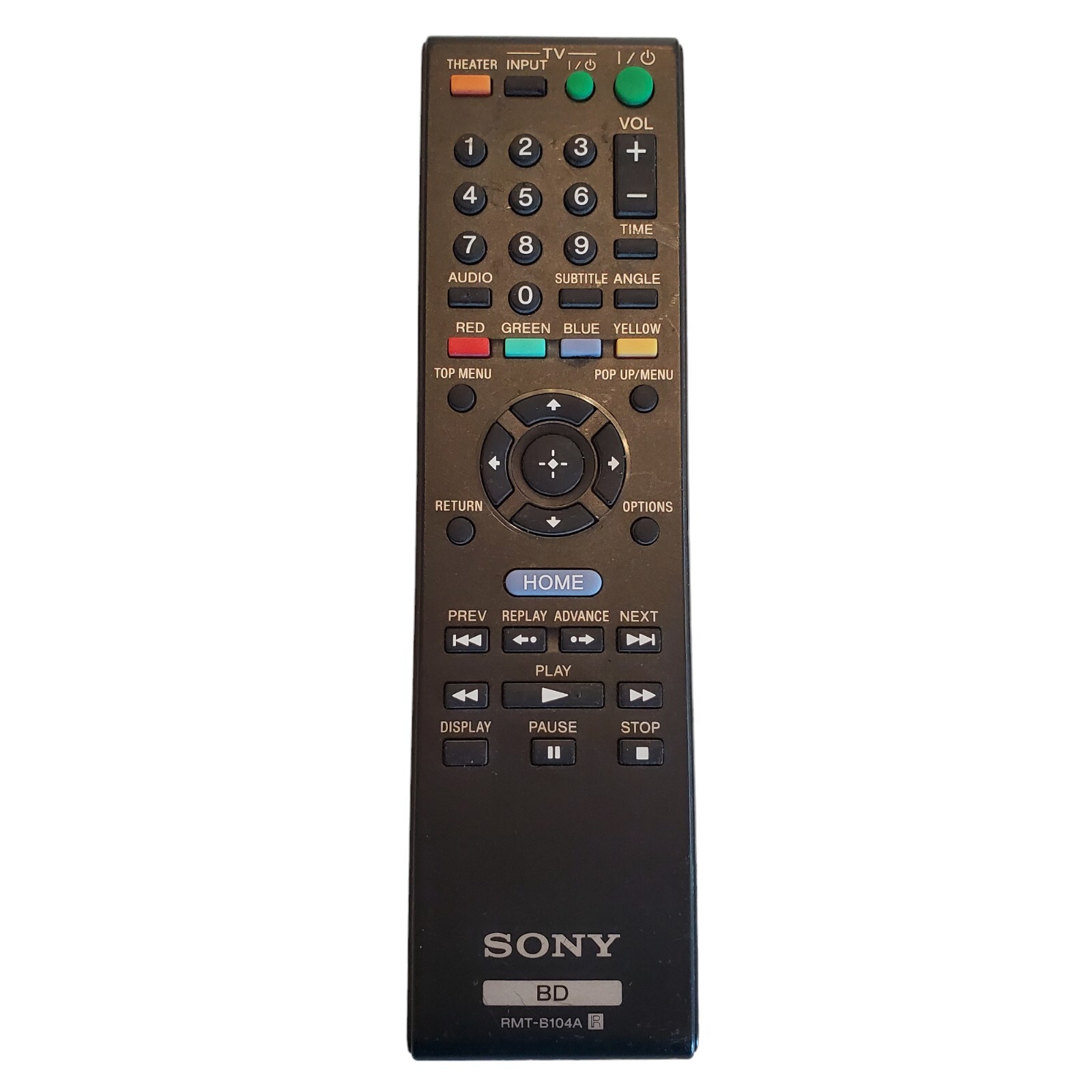 Sony BD RMT-B104A Blu-Ray Remote Control Original OEM Tested | eBay