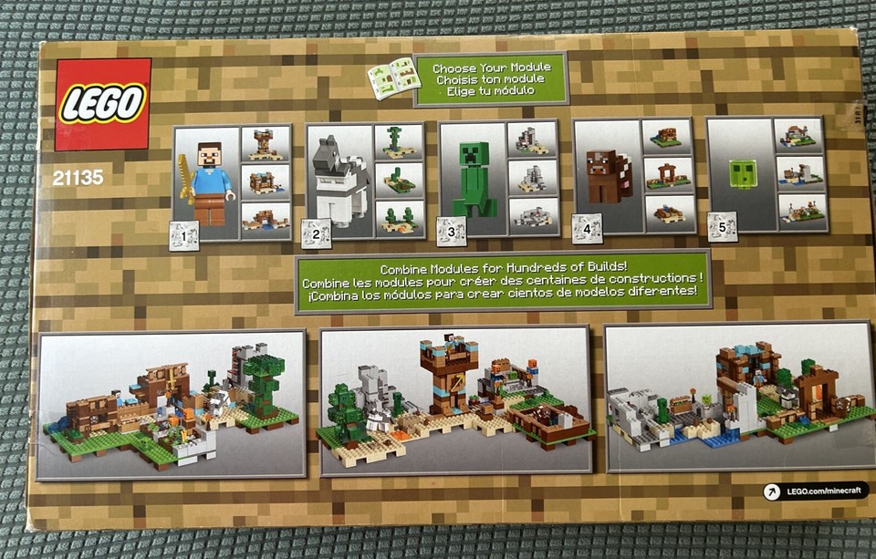 LEGO Minecraft: The Crafting Box 2.0 (21135) - Brand New Sealed Box ...