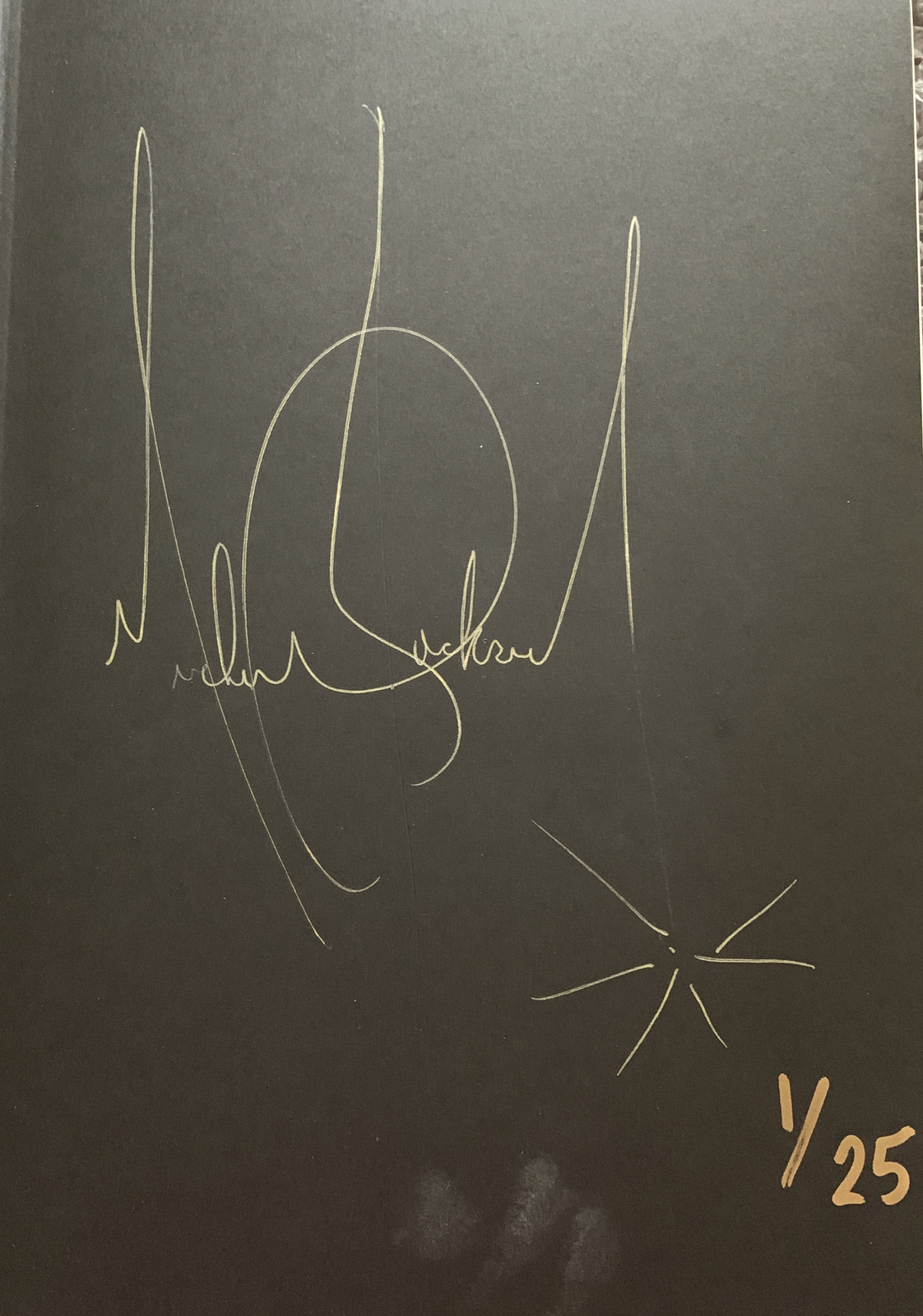 Michael Jackson Signature Tattoo