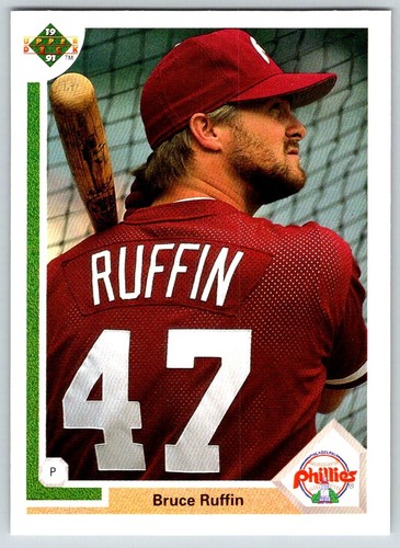 1991 UPPER DECK BRUCE RUFFIN PHILADELPHIA PHILLIES #410 | eBay
