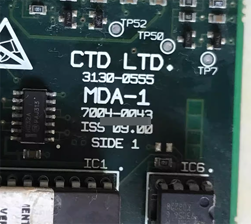 1pc used CT DC Governor CPU Board CTD LTD 3130-0555 MDA-1 ISS 09 | eBay