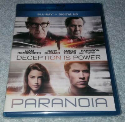 Paranoia (Blu-ray Disc, 2014) Brand New Sealed | eBay