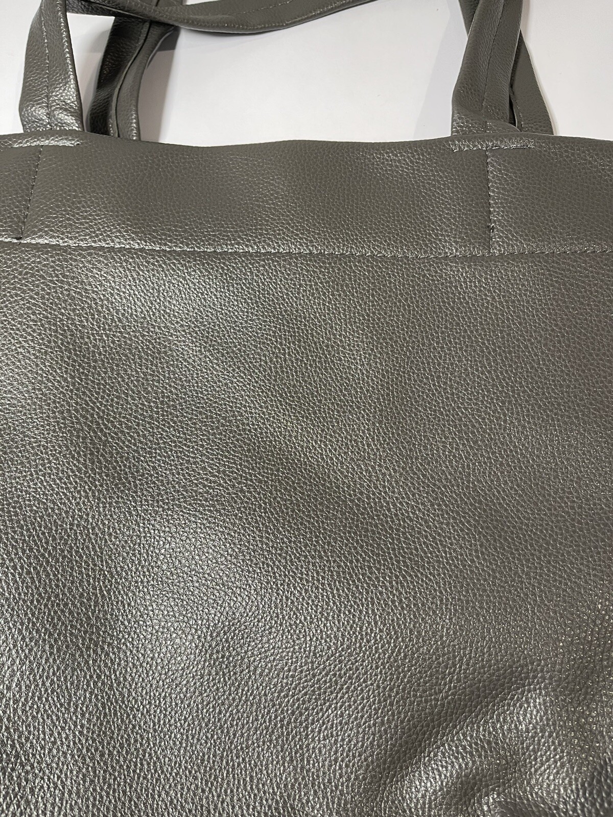 Fine Society Kate Carry All Laptop Work Tote Women's Gray Shoulder Bag ...