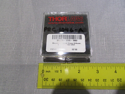 Thorlabs DG10-220 MD Ground Glass Diffuser 220 Grit New | eBay
