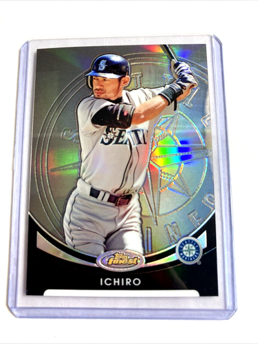 2010 Topps Finest #9- ICHIRO SUZUKI Refractor SP #'d 481/599 | eBay
