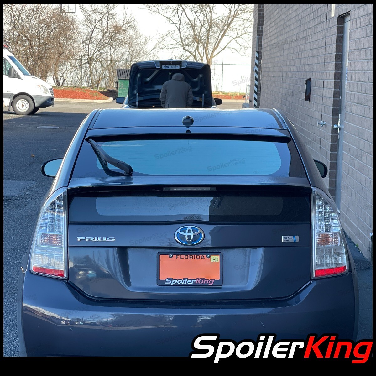 SpoilerKing Rear Window Roof Spoiler (Fits: Toyota Prius 2010-2015 ...