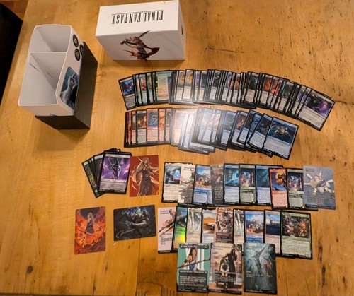 Magic the Gathering Lot Rare Foils Final Fantasy With Bundle Box Fin Ff ...