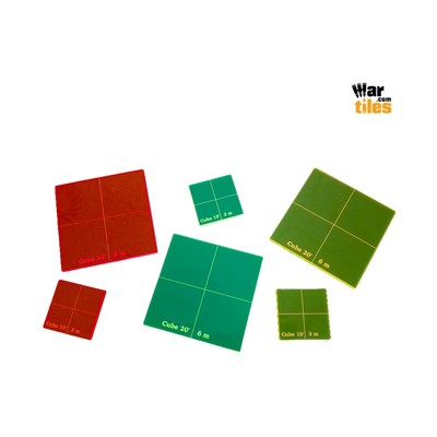 Hexy Shop RPG Accessory Cube Template - Dark Red New | eBay