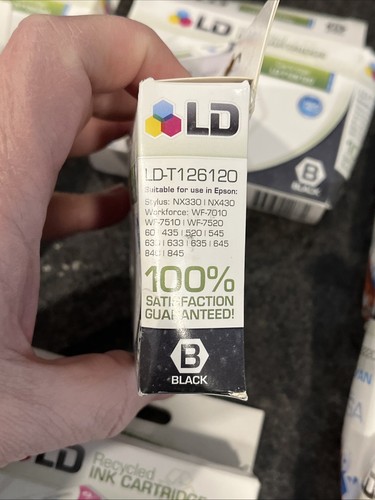 LD Recycled Ink Cartridges Lot of 10 Used In Epson Stylus & Workforce ...