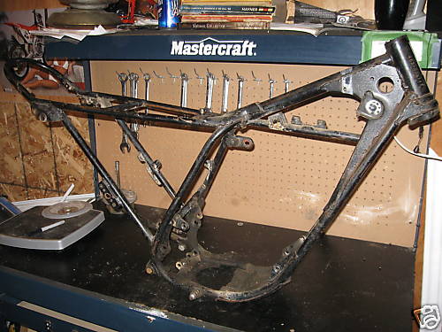 Yamaha MX 125 Frame AHRMA | eBay