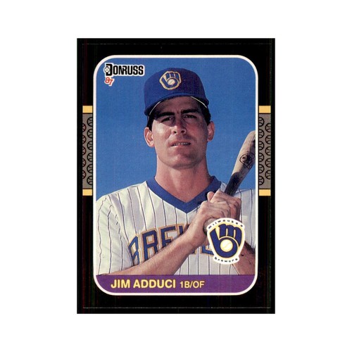 1987 Donruss Jim Adduci Baseball Cards #495 | eBay