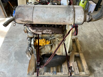 John Deere 3179 Diesel Engine 3 Cylinder Backhoe Skid Steer Chipper ...