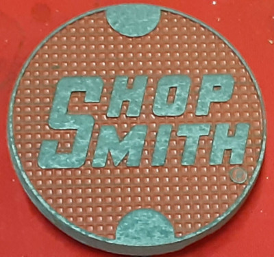 ShopSmith Mark 5 genuine original part round Inspection LOGO COVER ...
