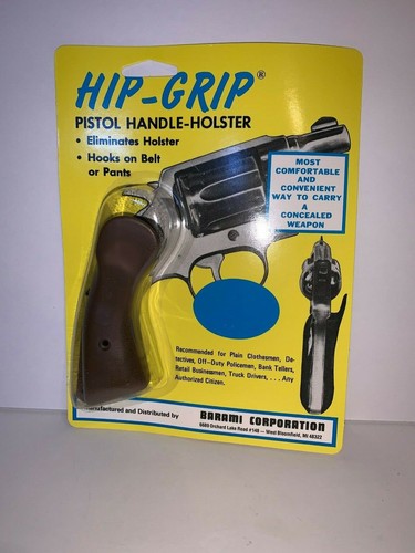 Barami Hip Grip Brown #84-D Smith & Wesson Pistol Handle Holster Gun ...