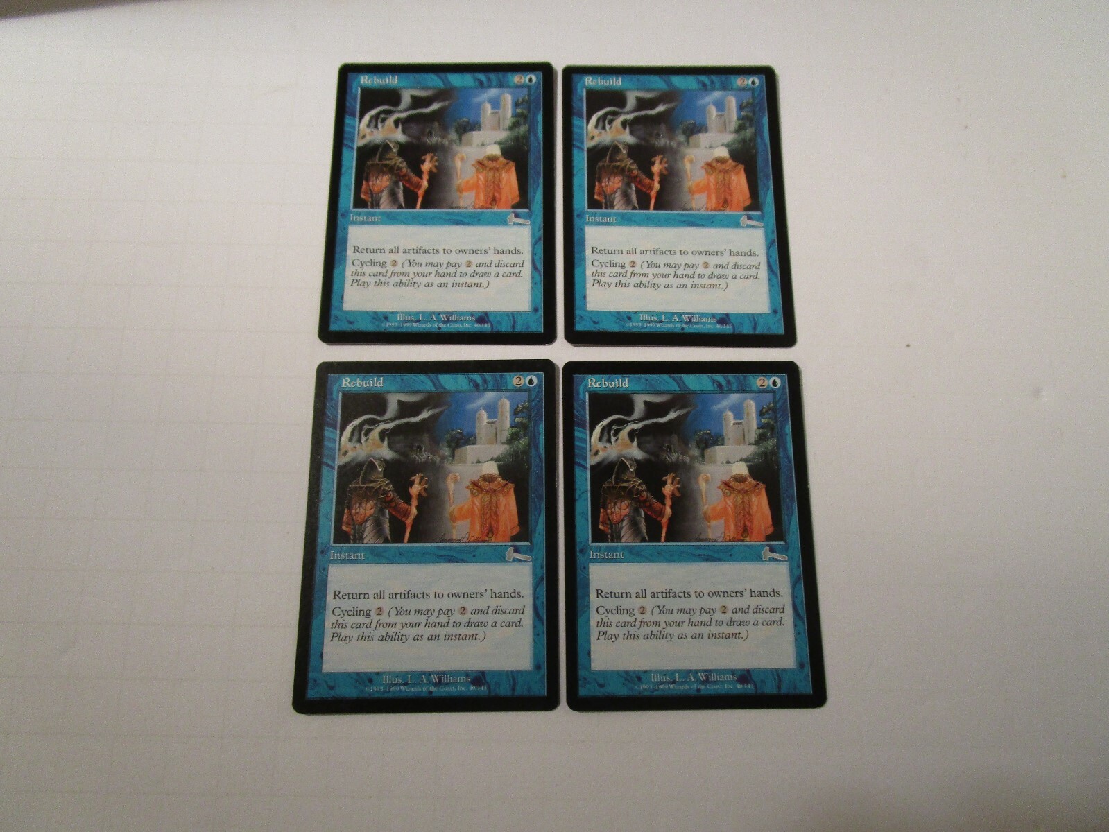 Magic the Gathering MTG Rebuild X4 Urza's Legacy WE COMBINE ON SHIPPING ...